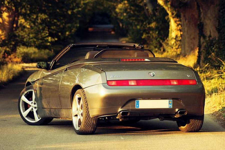 ALFA ROMEO SPIDER 3.0 V6 (type 916) cabriolet Gris occasion - 8 000 ...