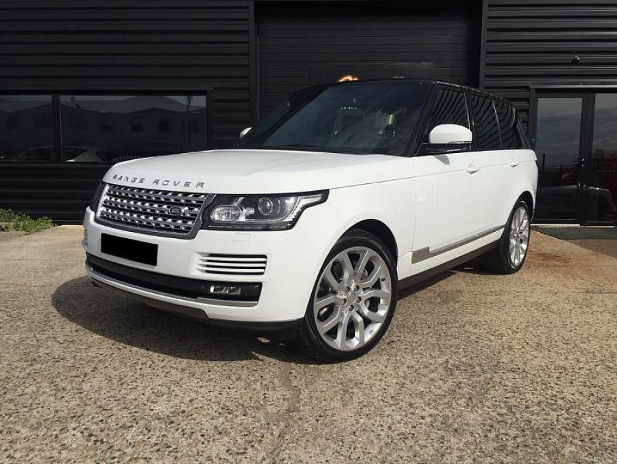LAND ROVER RANGE ROVER IV - L405 4.4 SDV8 339ch VOGUE SUV Blanc ...