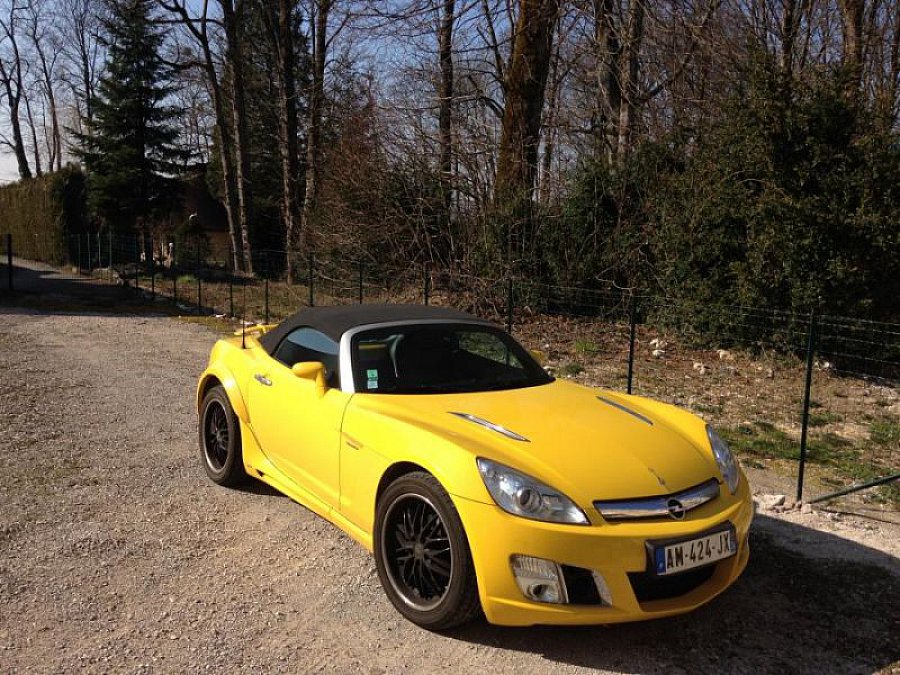 OPEL GT II 2.0 Turbo 264 ch Custom cabriolet Jaune occasion - 30 000 ...