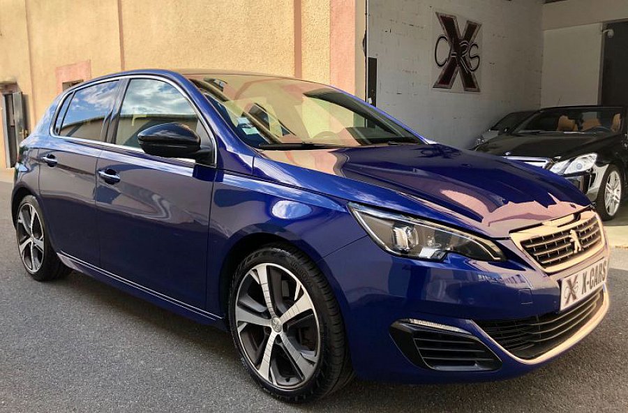 PEUGEOT 308 II GT THP 205 ch berline Bleu occasion - 15 490 € - 99 970 ...